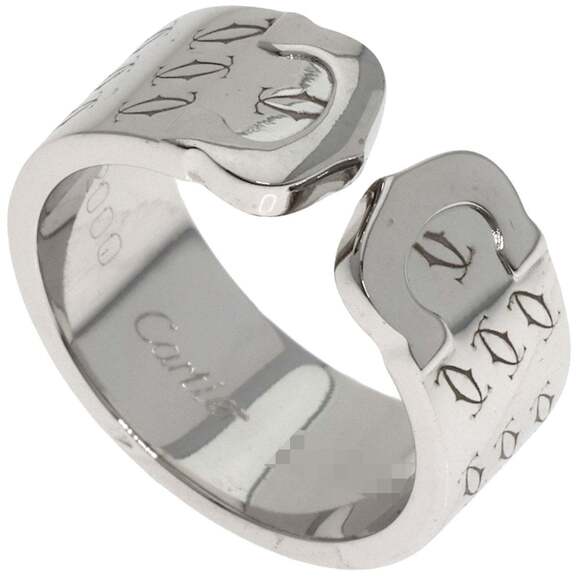 Cartier | Jewelry | Cartier 8k Silver Ring 53 | Poshmark